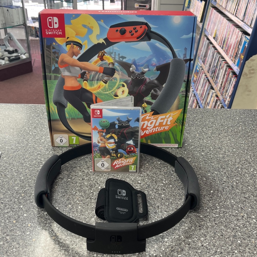 Nintendo Switch Ring Fit Adventures With Controller - Own4Less